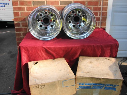 VINTAGE NOS WELD DRAGLITE 16X15 WHEELS WITH 5X5 &5X5.5 BC | eBay