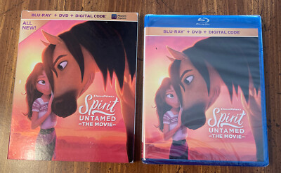 Spirit Untamed - The Movie (Blu-ray+DVD 2021) NEW Sealed with Slipcover ...