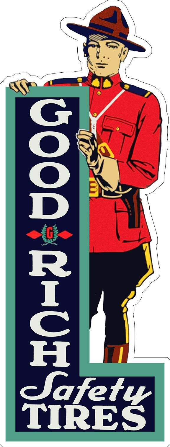 Goodrich Safety Tires Laser Cut Metal Sign | eBay