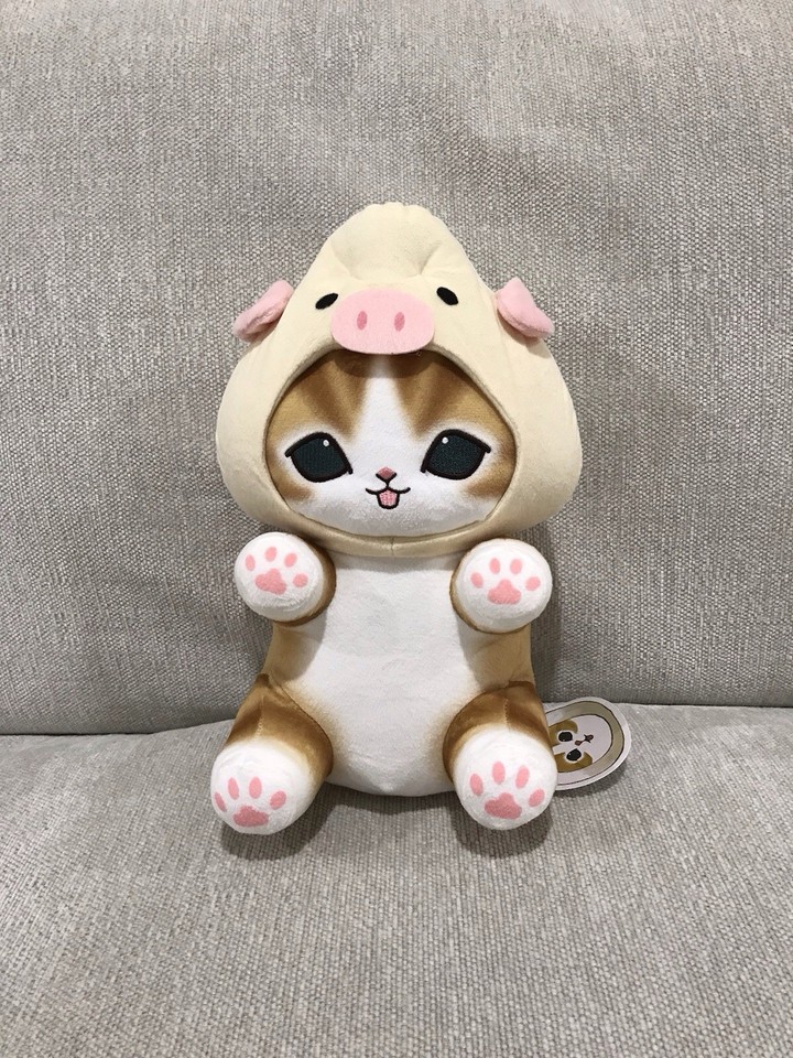 Mofusand Steamed Pork Bun Plush Pig Bun 11" New with Tag NWT | eBay