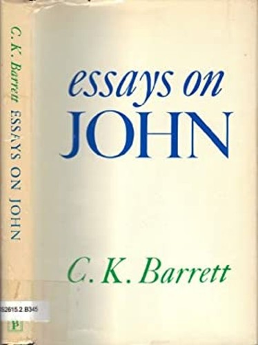 Essays on John Hardcover C. K. Barrett 9780664213893| eBay