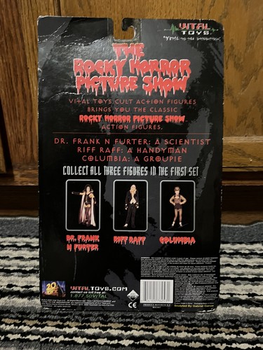 Vintage The Rocky Horror Picture Show Riff Raff Action Figure -2000 ...