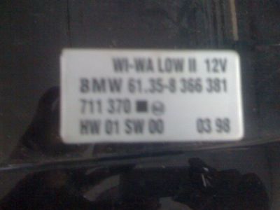 94-99 Bmw e36 wiper module relay WI WA m3,328,318,325, computer | eBay