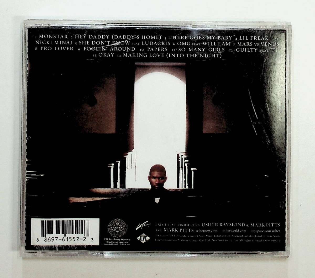 Usher Raymond V Raymond Album Cover USHER Raymond V Raymond CD