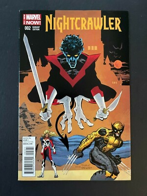 Nightcrawler #2 - Variant Cover 1:25 Retailer (Marvel, 2014) NM/MINT | eBay