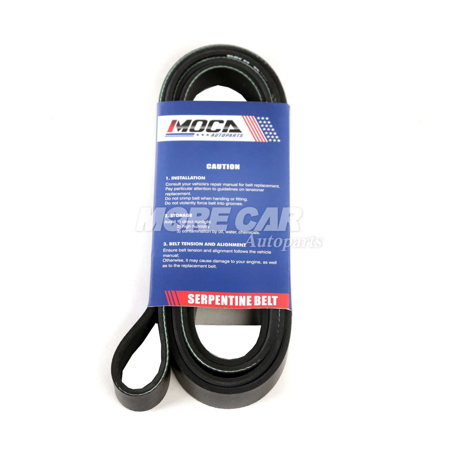 Serpentine Belt 6PK2425 for Chevrolet Silverado Ford Freestar Volvo ...