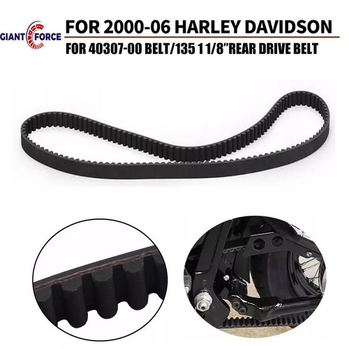 135 Tooth 1-1/8" Rear Drive Belt fits Harley Flst Fatboy Deluxe & Fxst ...