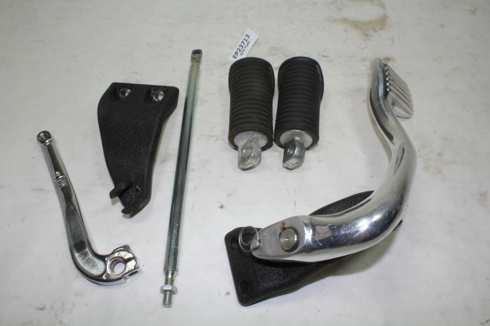 Dyna mid foot controls + brake pedal + shifter + rod + pegs Harley FXD ...