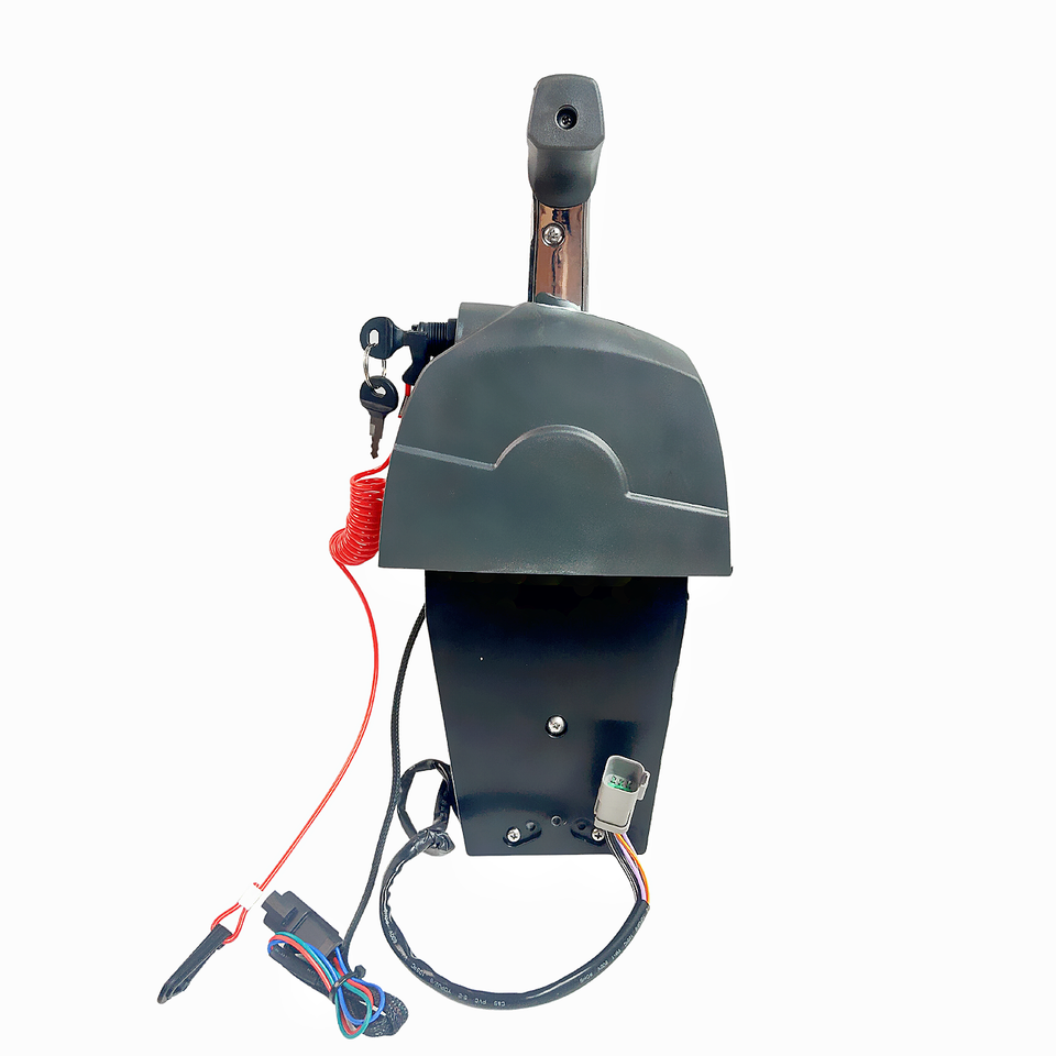 For BRP JOHNSON EVINRUDE OUTBOARD TOP REMOTE CONTROL BOX 5006186 KEY ...