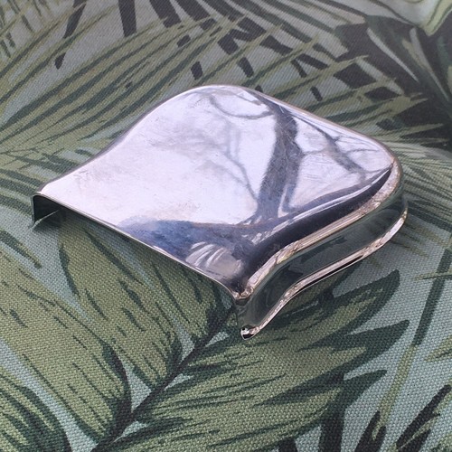 Vintage Style Aged Relic Tele Ashtray Bridge Cover Chrome For Fender ...