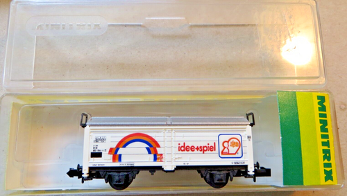 Minitrix 3530 N Voiture Toit Ouvrant " Idée Et Jeu " De DB Impeccable ...