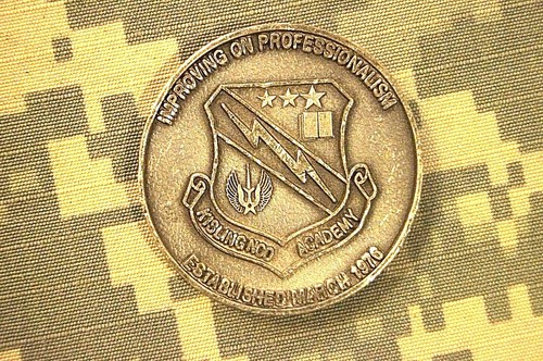 Challenge Coin USAF USAFE Enlisted Professional Military Education ...