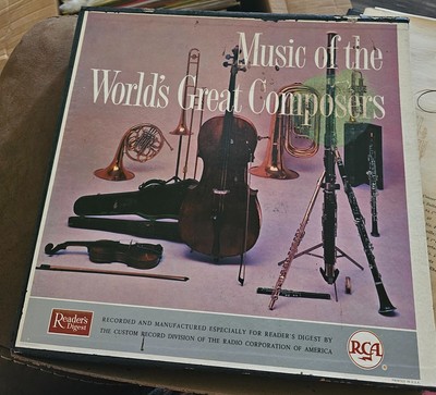 Music of the World's Great Composers 1959 Original RCA Pressing ...