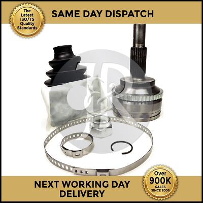 RENAULT CLIO 1.5 DCi TURBO DIESEL DRIVESHAFT CV JOINT & BOOT KIT 2001 ...