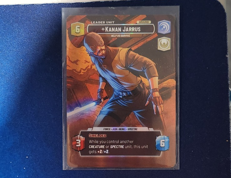 STAR WARS UNLIMITED LEGENDS OF THE FORCE SHOWCASE #1008 KANAN JARRUS | eBay