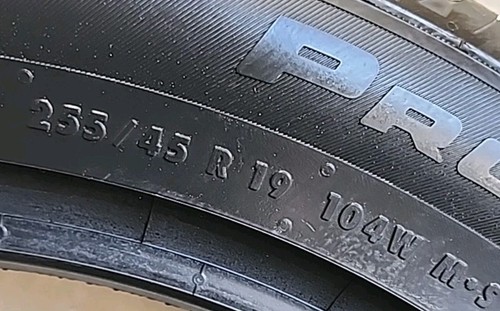 255/45R19 104W Continental ProContact RX T1 9/32 DOT 5020 2554519 | eBay