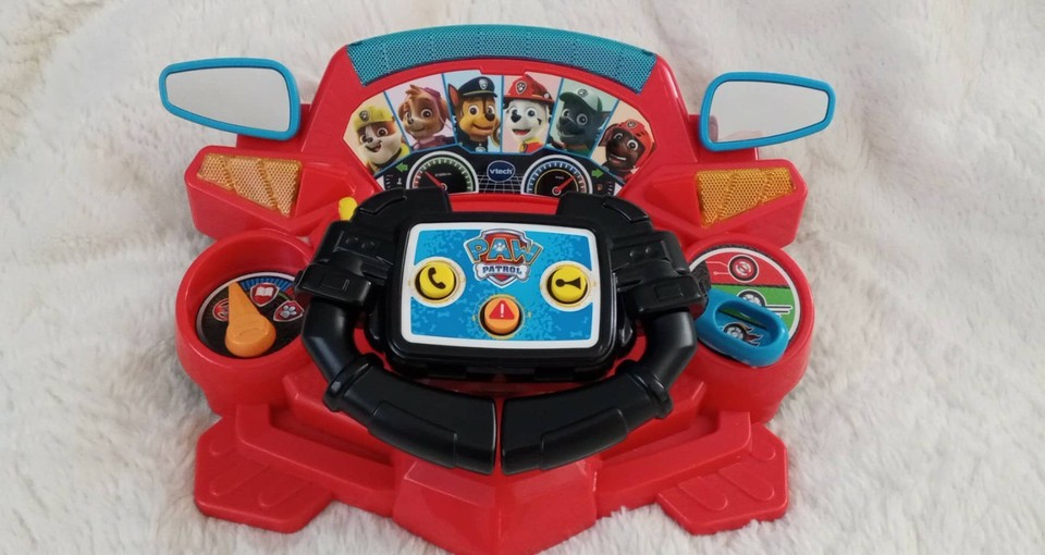 VTech Paw Patrol Rescue Driver ATV & Fire Truck Lights Sounds ...