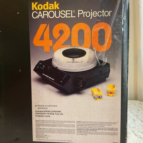 Kodak Carousel 4200 Slide Projector w/Lens Bulb | eBay