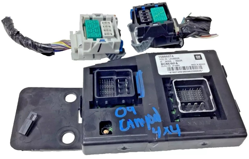 2009-12 GMC Canyon Chevrolet Colorado Hummer H3 Body Control Module BCM ...