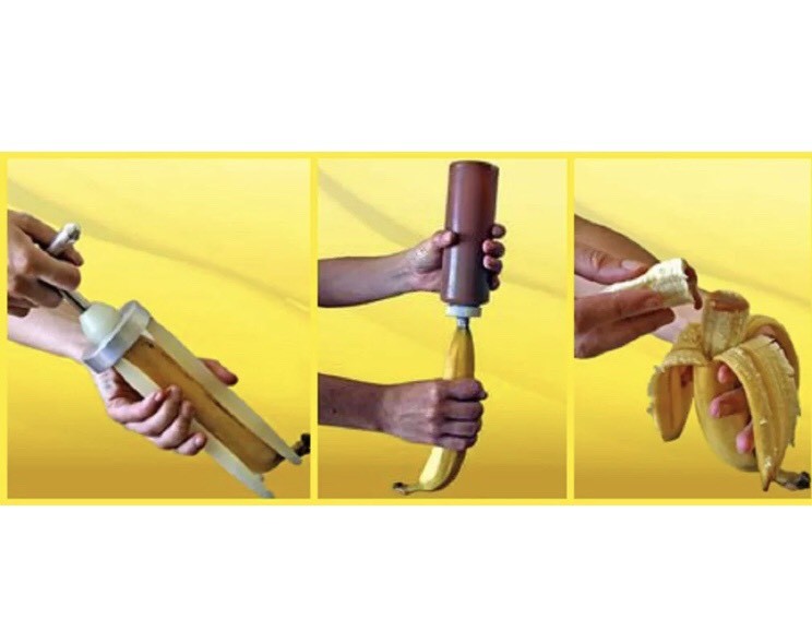 Destapa Banana Filler Corer Gadget Delicious Chocolate Banana Dessert ...
