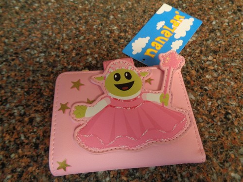 Nanalan' Who's That Wonderful Girl? Mona Snap Wallet Pink Zipper Pocket ...