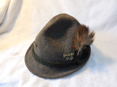 Vintage Rein Haar Tyrol Wool Hat - Size 57/7 | eBay