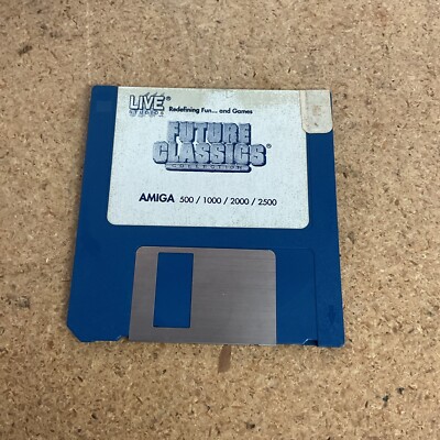 Future Classics Collection Live Studios Amiga Floppy Disk Game | eBay