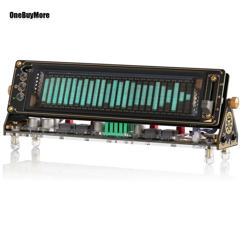 G50 Power Amplifier 50Wx2 Retro VFD Clock 80Hz-16KHz Music Spectrum ...