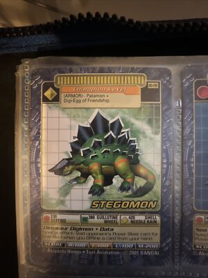 Stegomon Bo-198 Digimon Digi-Battle Card Game | eBay