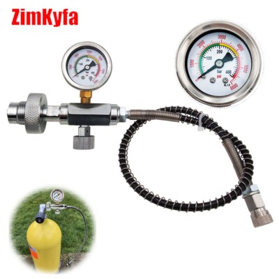 HPA Fill Station Charging Adaptor with G5/8 Din 300 Bar Connector for ...