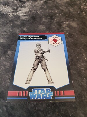 Star Wars Miniatures Card Only Anakin Skywalker Champion of Nelvaan | eBay