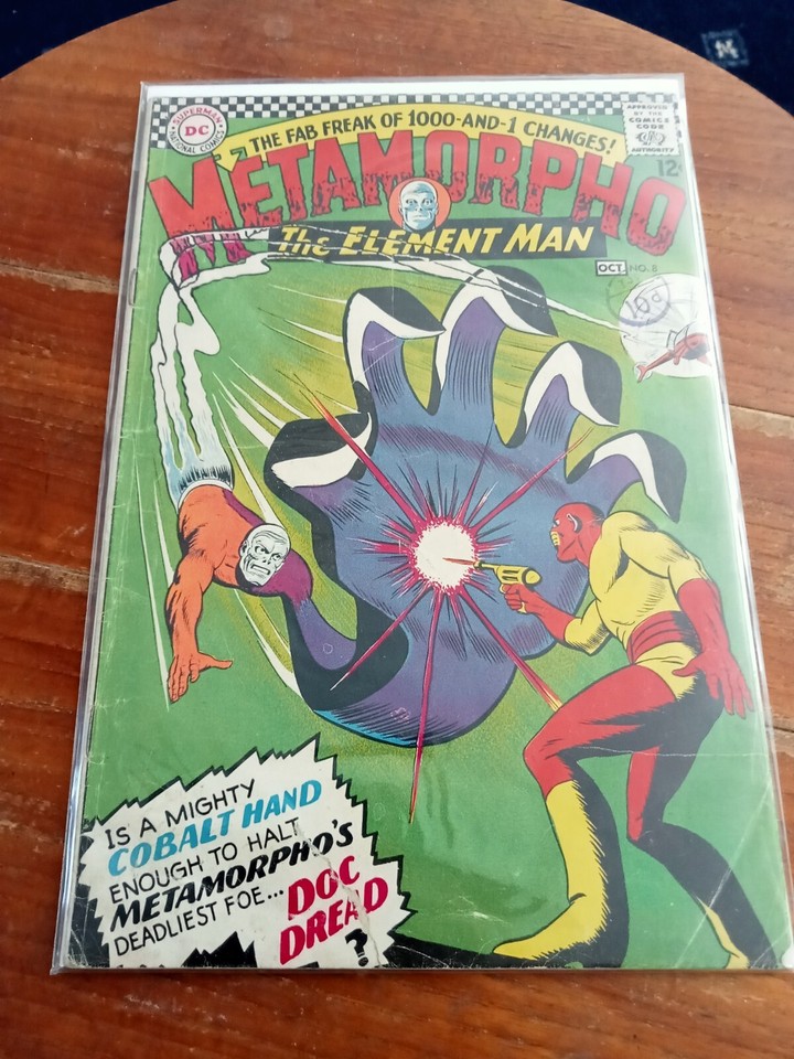 Metamorpho The Element Man #2,5,8 1965/66 Silver Age Three Issue Lot | eBay UK