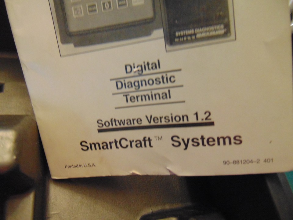 Quicksilver DDT Mercury outboard 1.2 Digital Diagnostic Tool Smartcraft ...