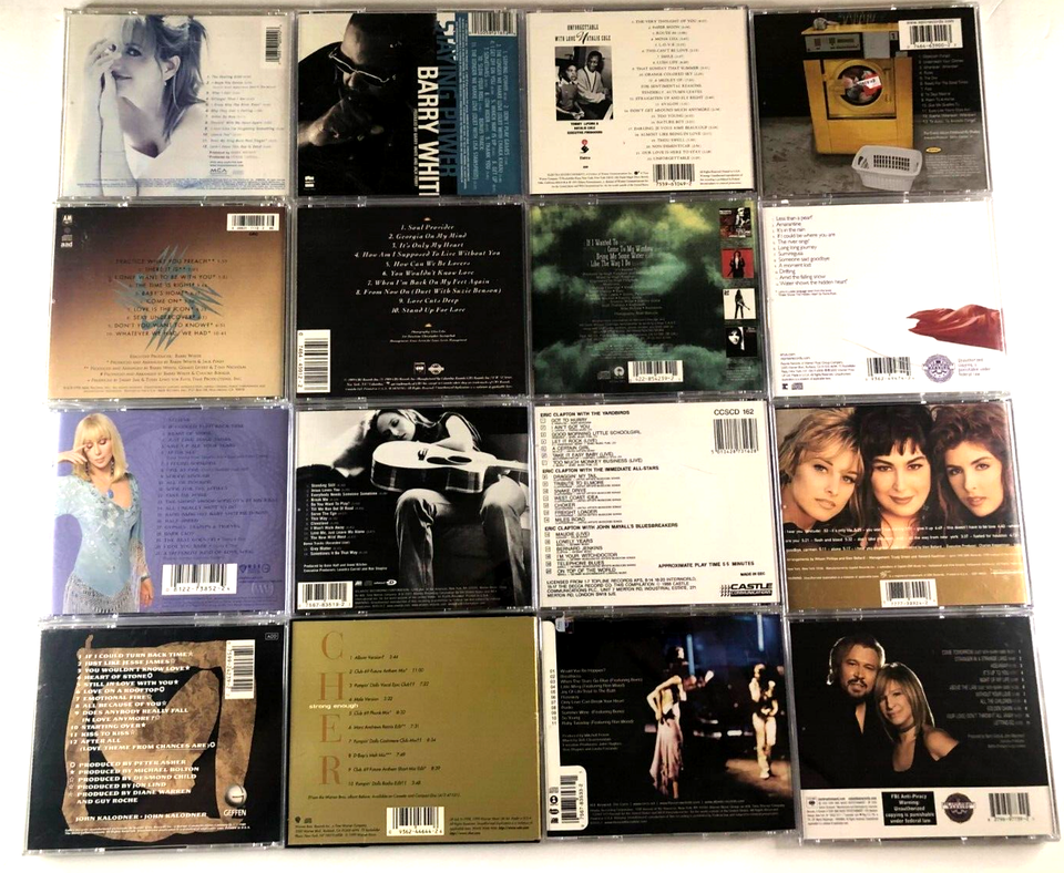 CD's Pick Choose your own-LOT #4D-Country, Rock, Rap, R&B-Combined S/H ...