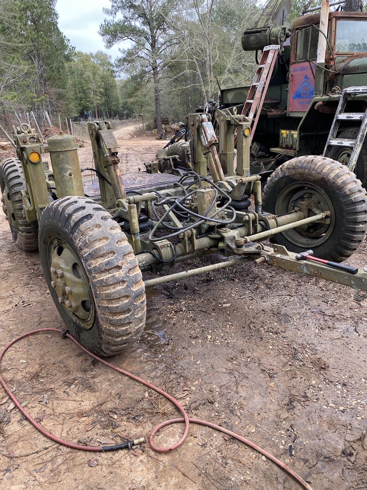 M832 Dolly Frame for Military Shelter Transport Used | eBay