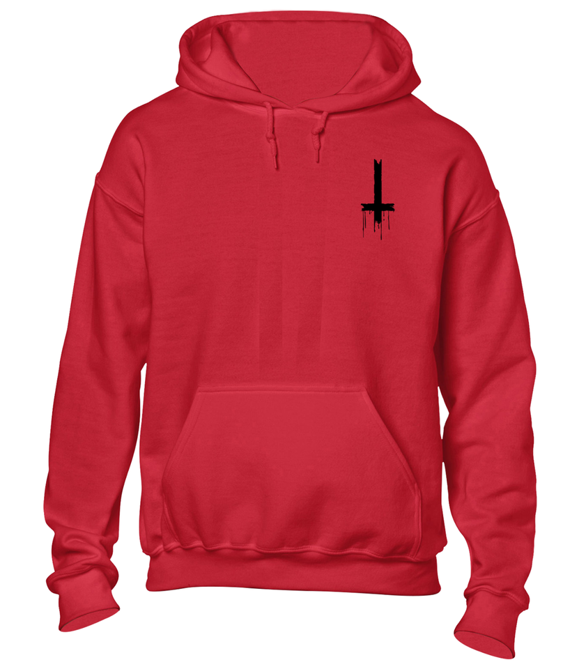 INVERTED CROSS LB HOODY HOODIE DEVIL SATAN DEMON OUIJA BOARD ...