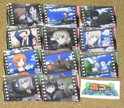 GIRLS und PANZER Namco charactors Pop Store Promotional Item 11 Photo ...