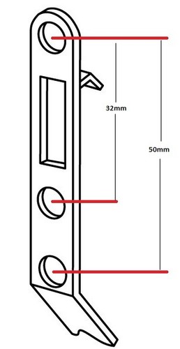 Front Fixing Hook Brackets for Grass Nova Pro Deluxe Drawers (pair ...