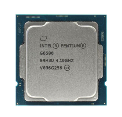 Intel Pentium G6500 4.10 GHz SRH3U 2 Cores 4T 4MB 8GT/s LGA 1200 CPU ...