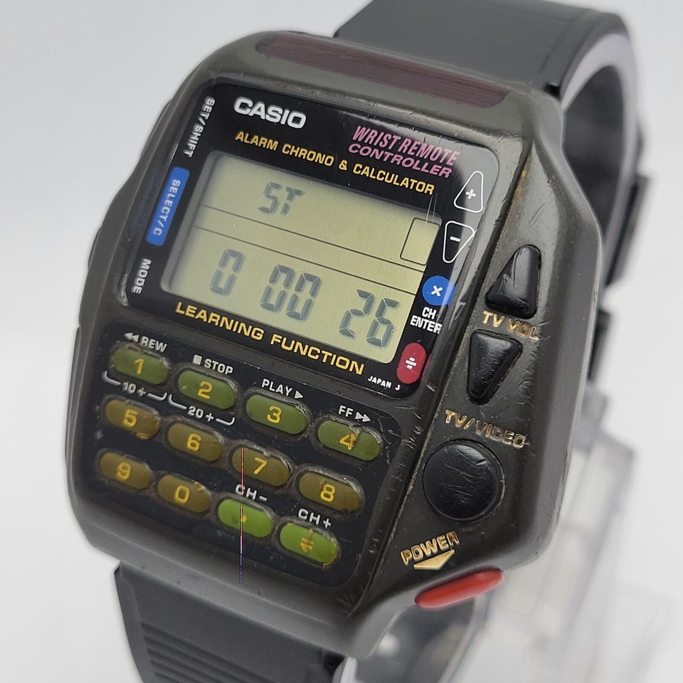 Casio CMD-40 Remote Control Digital Watch Quartz 1175 Vintage ...