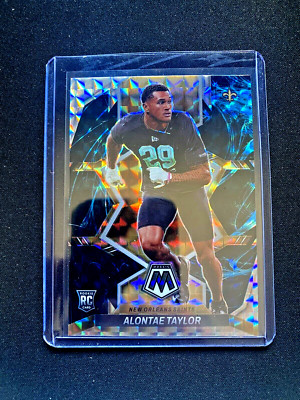 ALONTAE TAYLOR 2022 PANINI MOSAIC SSP GENESIS PRIZM ROOKIE RC - CASE ...