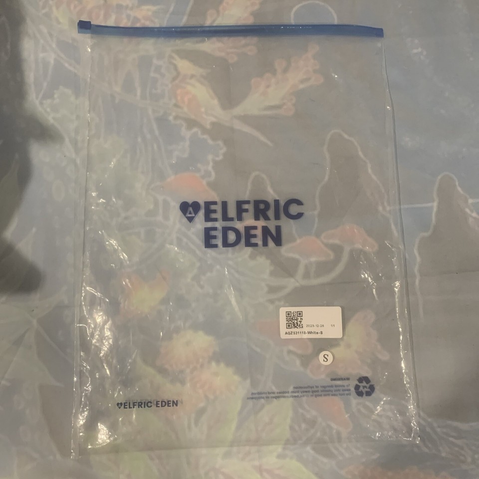 ELFRIC EDEN Sweater Color White New In Bag With Tags Size Small Star ...