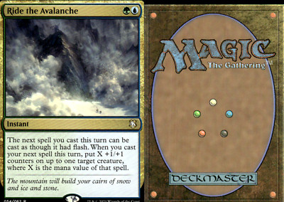 Magic the Gathering -MTG-Ride the Avalanche | eBay