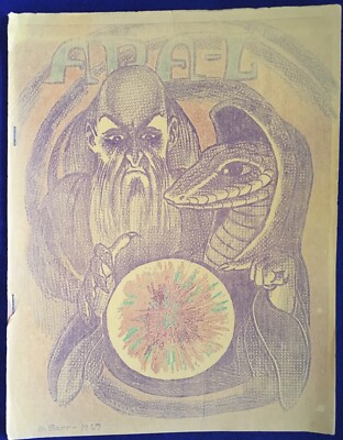 Apa L 2O8 George Barr cover 1969 science fiction fanzine | eBay