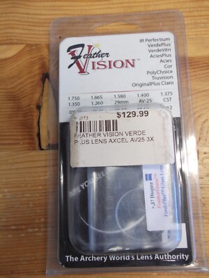 Feather Vision Axcel AV 25 3x verde plus lens | eBay