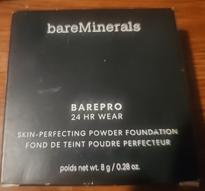 Bare Minerals ~ 24 HR BarePro ~ Skin Perfecting Powd Foundation ~ FAIR ...