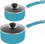 Utopia Kitchen Nonstick Cookware Saucepan Set 1 Quart and 2 Quart with ...