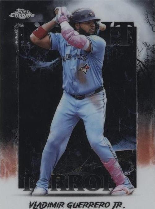 2025 Topps Chrome Update Series - Night Terrors Vladimir Guerrero Jr. # ...