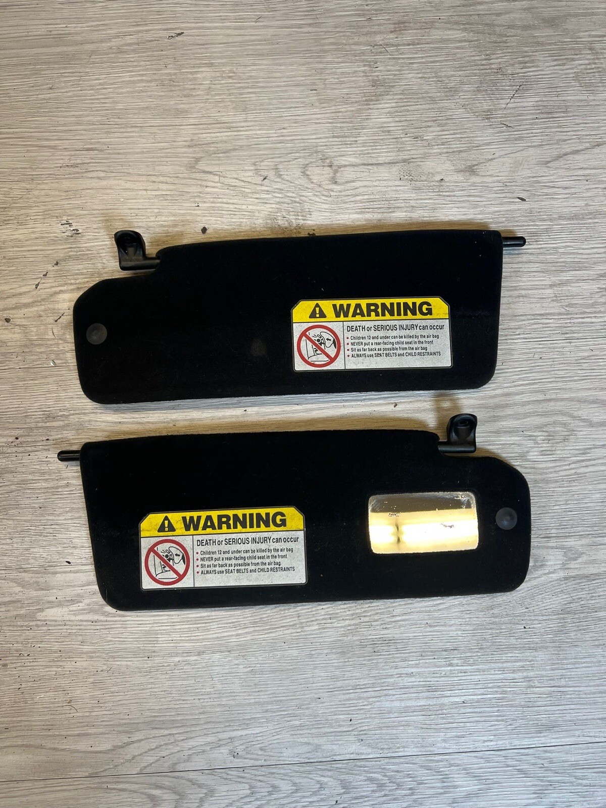 2000-2009 Honda S2000 AP1 AP2 Sun Visors Pair Genuine OEM Black | eBay