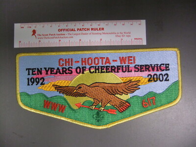 Boy Scout OA 617 Chi Hoota Wei jacket patch 9066KK | eBay